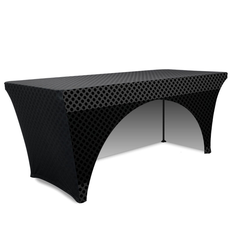 Premium Stretch Custom Print Full Color Table Throws - PMC Signs ...